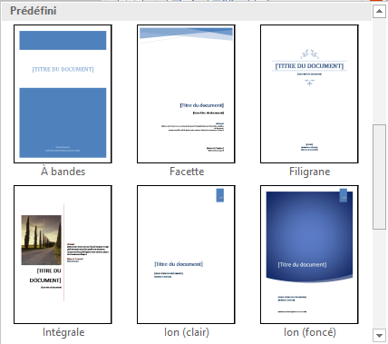 Cover Pages Implementation -How To- Tutorial MS Word - COVER PAGES
