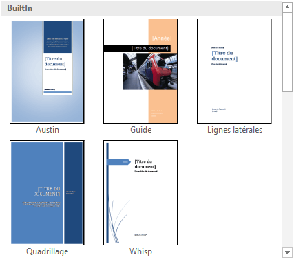 Cover Pages Implementation -How To- Tutorial MS Word - COVER PAGES